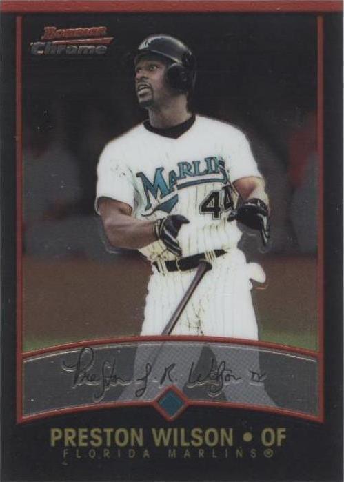 2001 Bowman Chrome - Preston Wilson #32 for sale online | eBay
