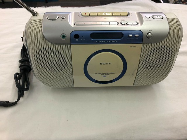 Sony CFD-E100 CD/Radio/Cassette Boombox for sale online | eBay