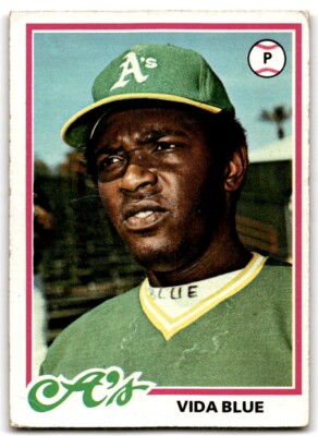 1978 Topps Vida Blue Oakland Athletics #680 | eBay