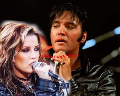 "Elvis Presley" "King of Rock & Roll" & Lisa Marie Beautiful Pin Up ...