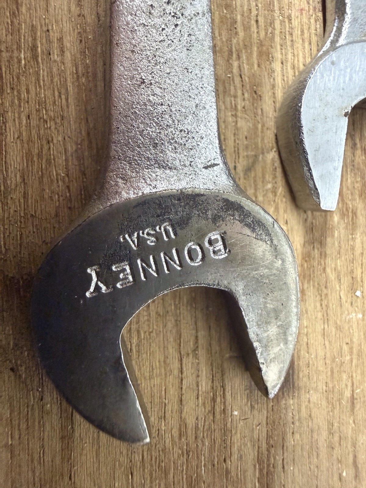 Lot Of 3 Vintage BONNEY USA Wrenches. 1723 BONALOY 3/8-7/16 1416 & 6 ...