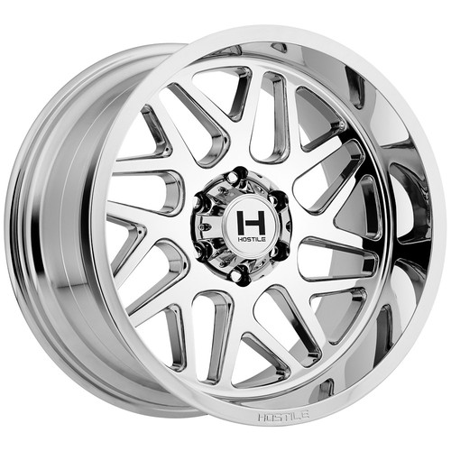 Hostile H108 Sprocket 20x10 5x5" -19mm Chrome Wheel Rim 20" Inch | eBay