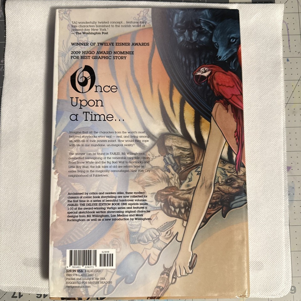 Fables Compendium Volume 1-4 Complete DC Black Label Deluxe TPB Set ...