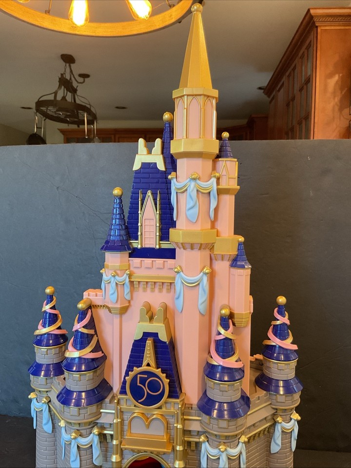 Disney Cinderella Castle Light Up Play Set – Walt Disney World 50th ...