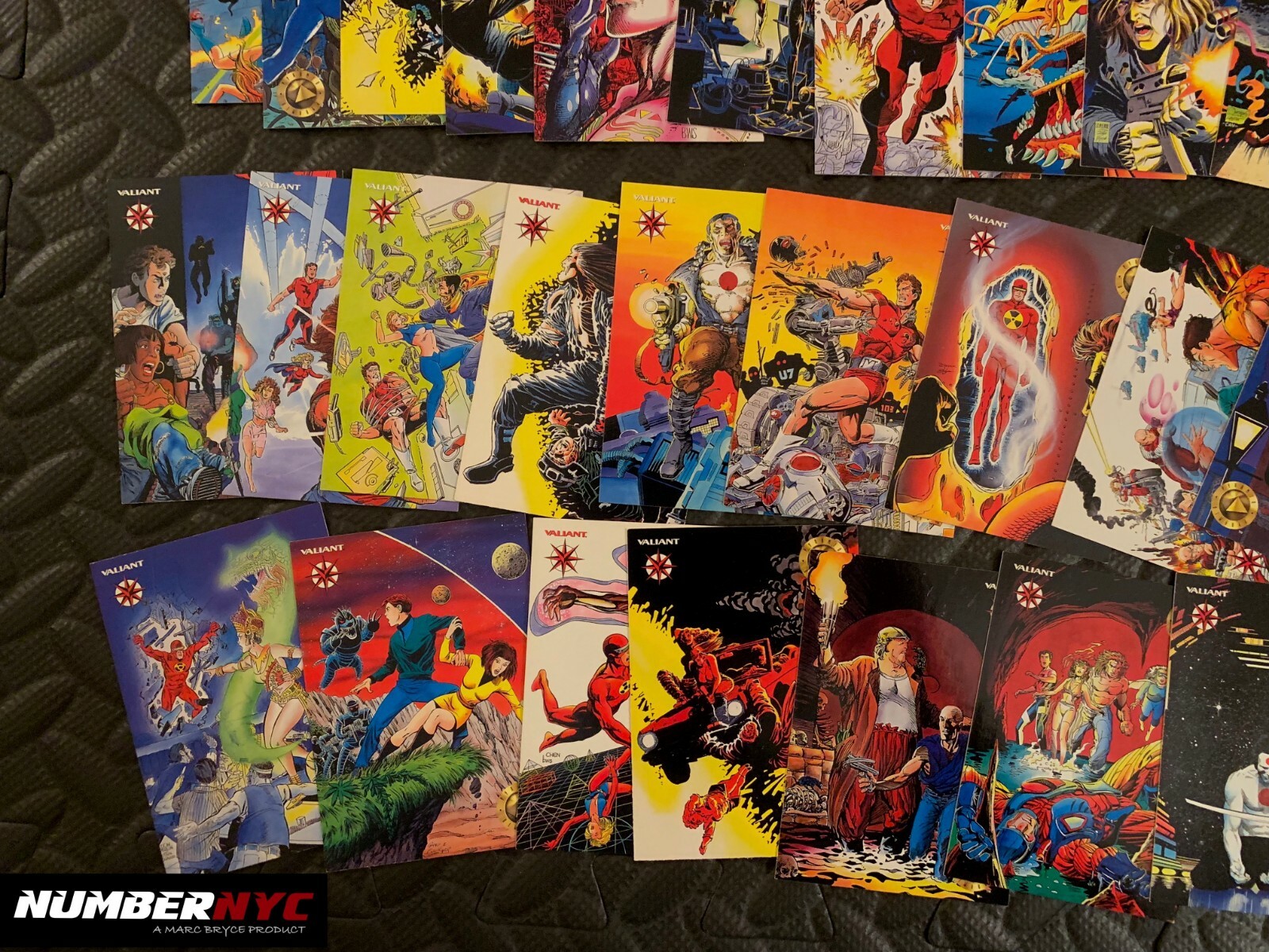 70x UPPER DECK THE VALIANT ERA 1993 History Comics Universe Trading ...
