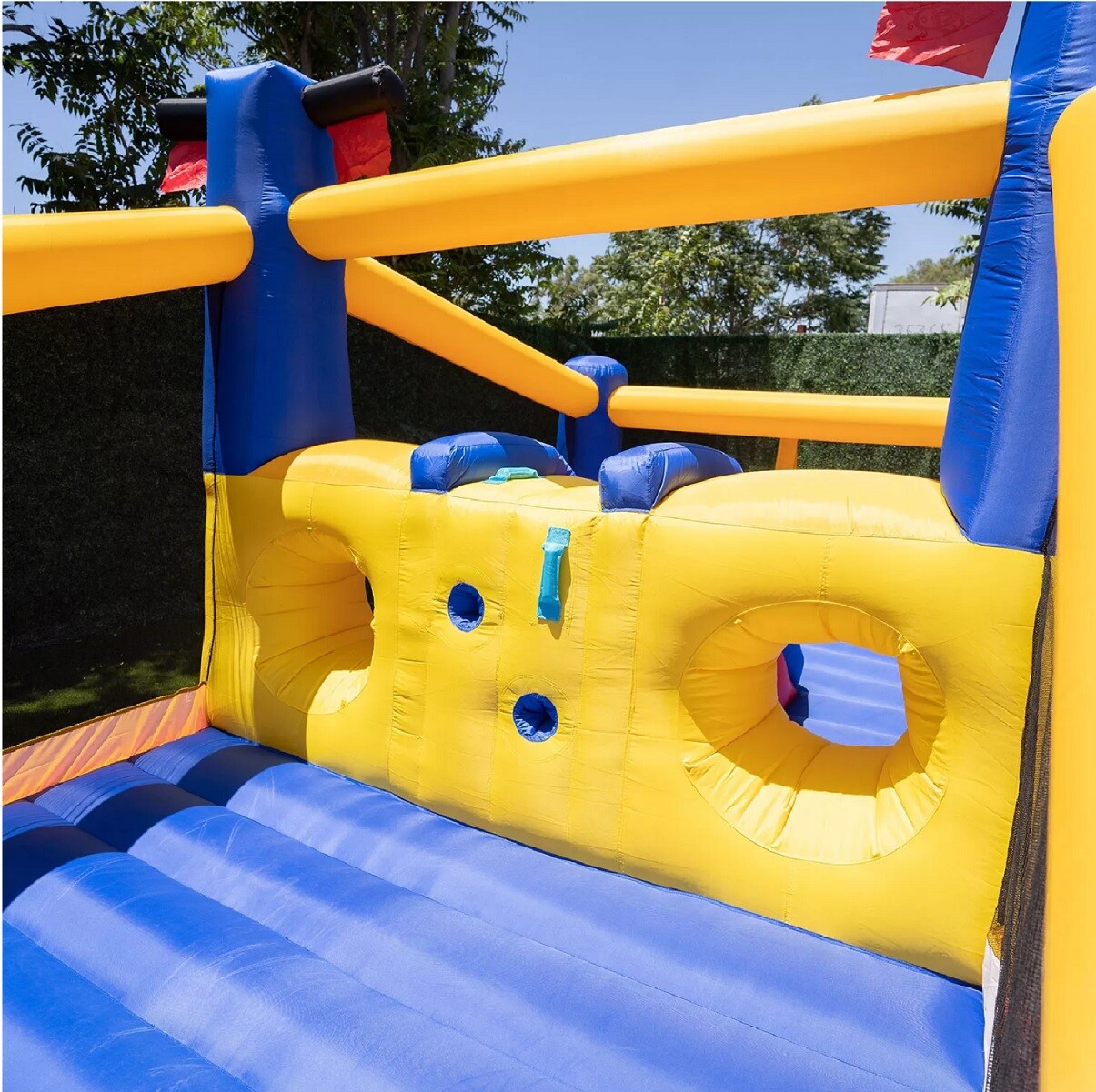 my 1st jump n play Double Bounce Inflatable House with Dodgeball | eBay