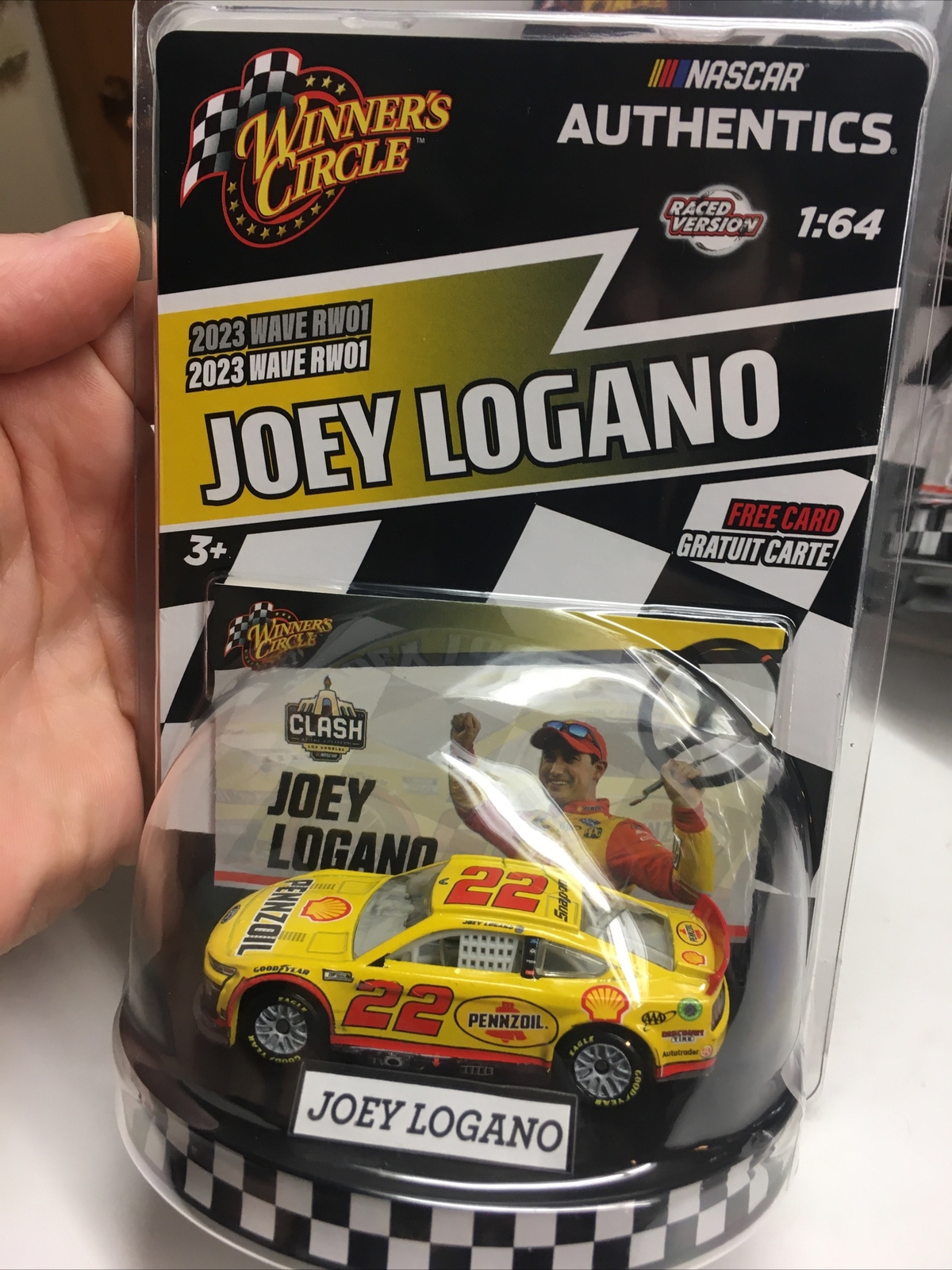 NASCAR Authentics Winner's Circle 2023 Wave RW01 Raced Version 1:64 ...