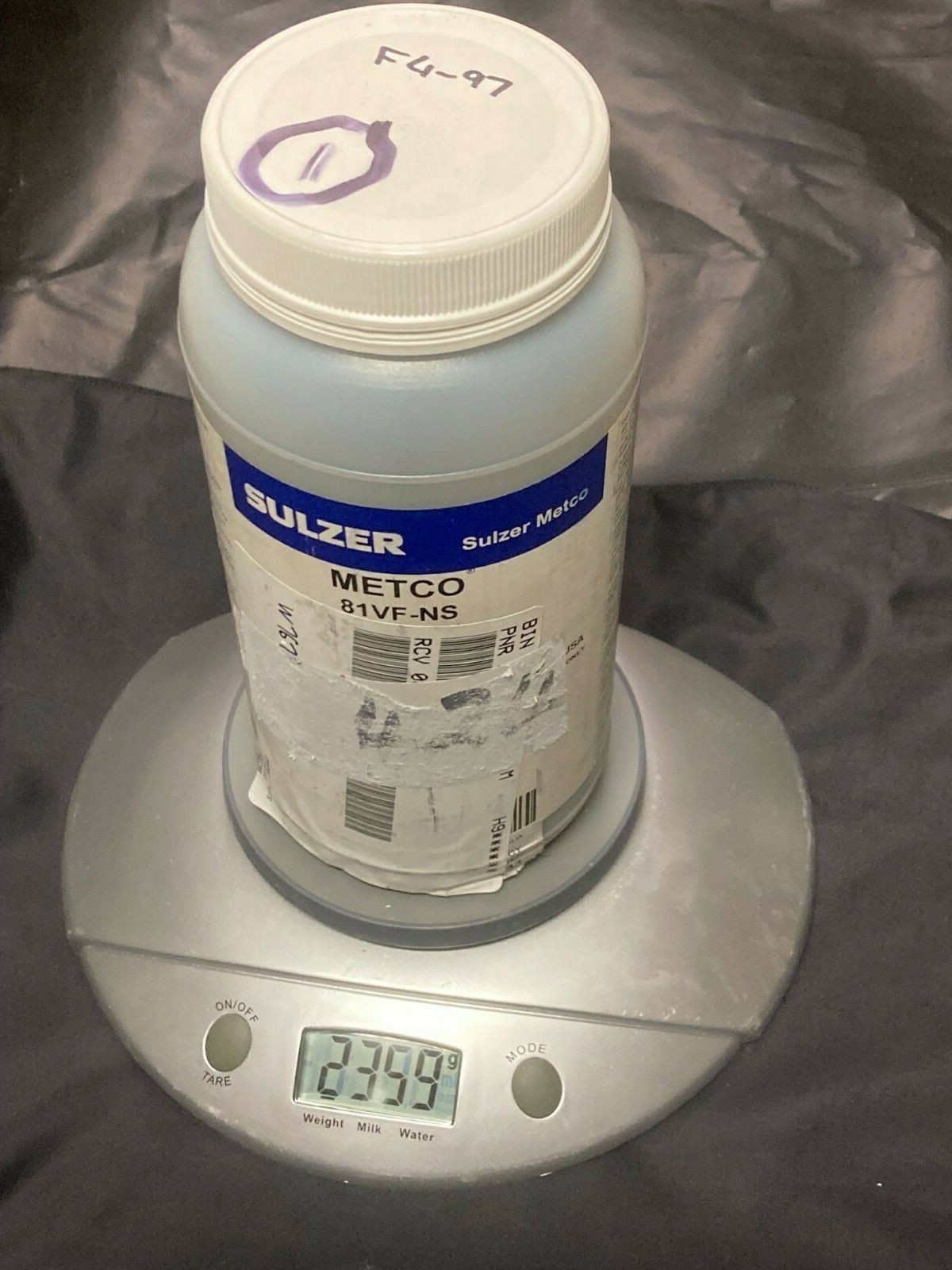 Sulzer metco 81VF-NS powder. | eBay