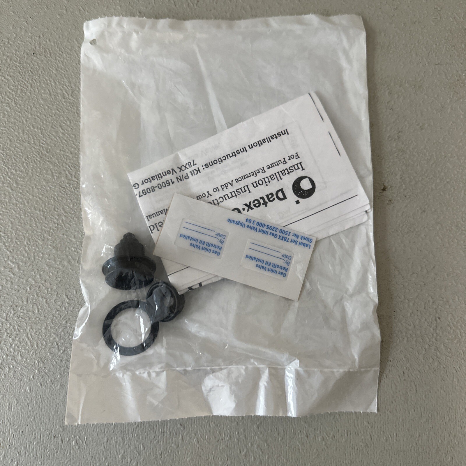 Datex Ohmeda 1500-8097-000 Gas Inlet Valve Retro Fit Kit 78XX | eBay