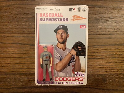 CLAYTON KERSHAW 2020 TOPPS BIG LEAGUE SUPER 7 MLB ACTION FIGURE #22 ...