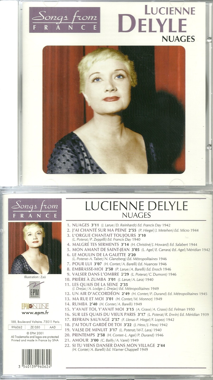 RARE / CD - LUCIENNE DELYLE : NUAGES / COMME NEUF | eBay UK