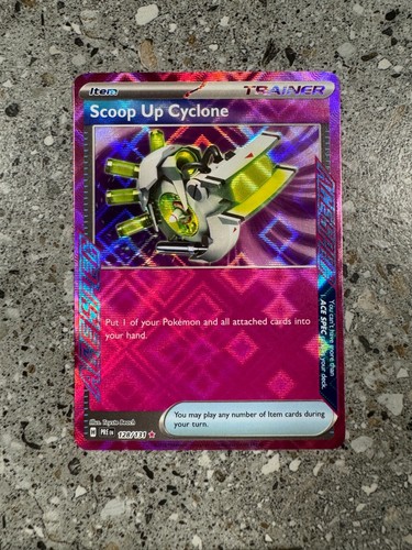 Pokemon TCG Cards Scoop Up Cyclone 128/131 Prismatic Evolutions ACE ...