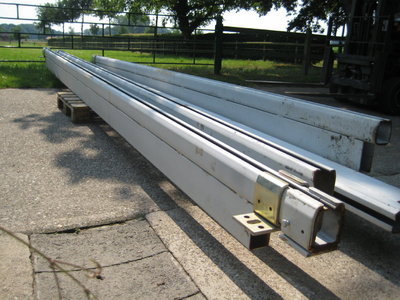 Kranbahn Kran Brückenkran Hallenkran Kranschiene gebr. Helmschiene 4m x ...