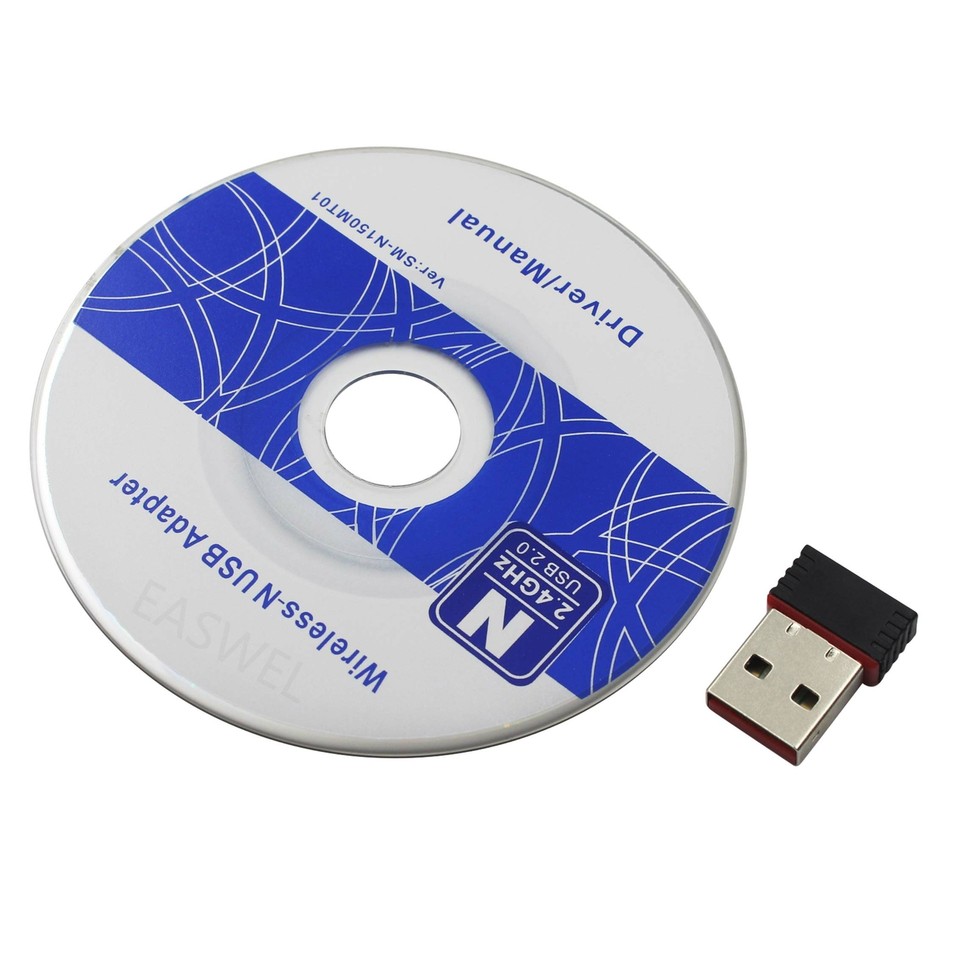 1 PC Wi-Fi USB Adapter Mini USB Router Network Card for Desktop ...