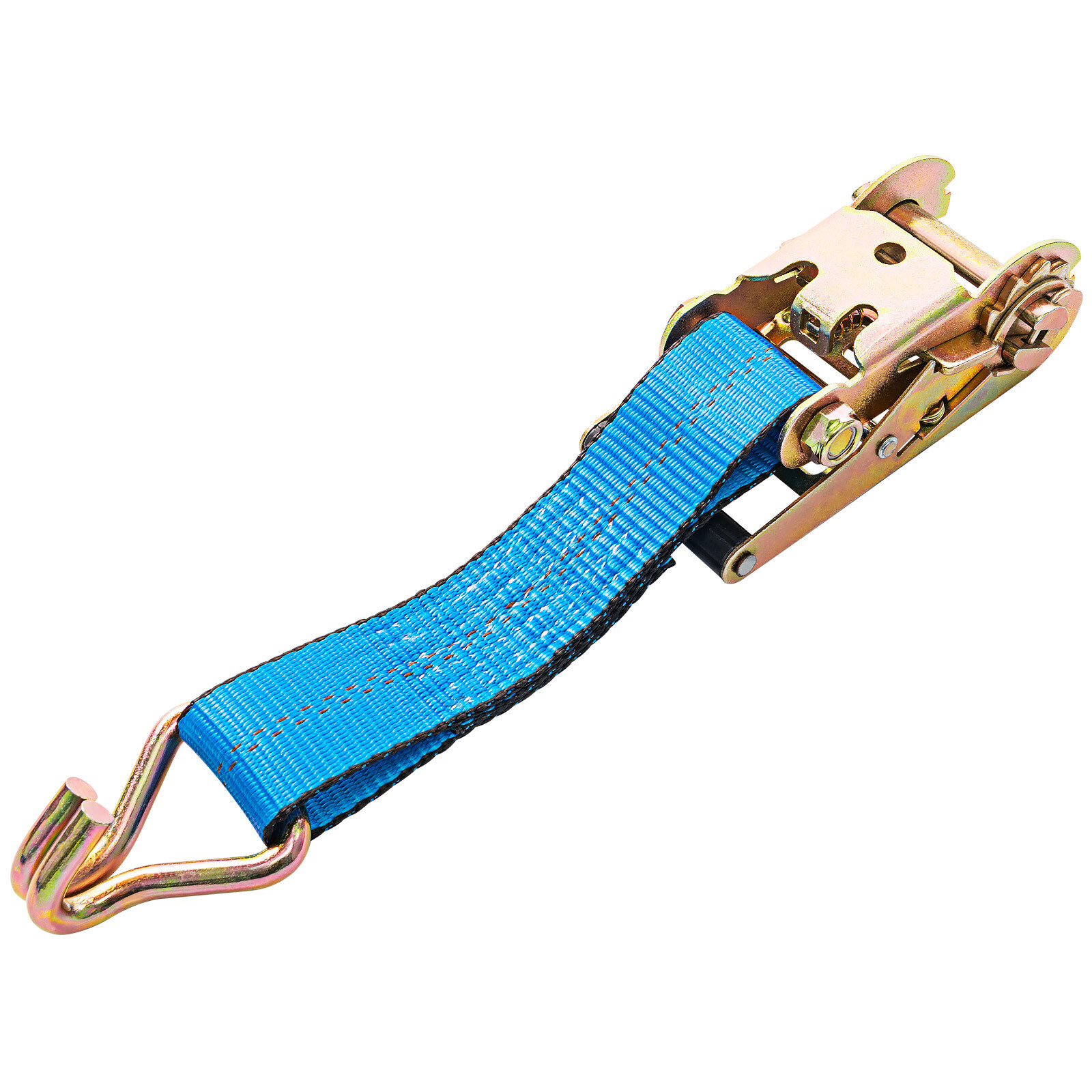4X Blue - Car Trailer Soft Link Tie Down Transporter Heavy Duty Ratchet ...