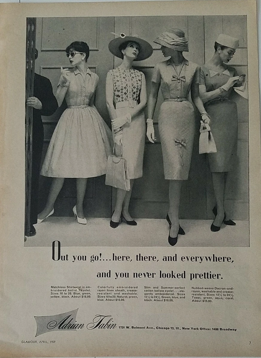 Vintage Fashion Ads