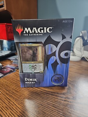 Ravnica Guild Kit ~ DIMIR MtG sealed 60 Card Deck Box Pin Spindown ...