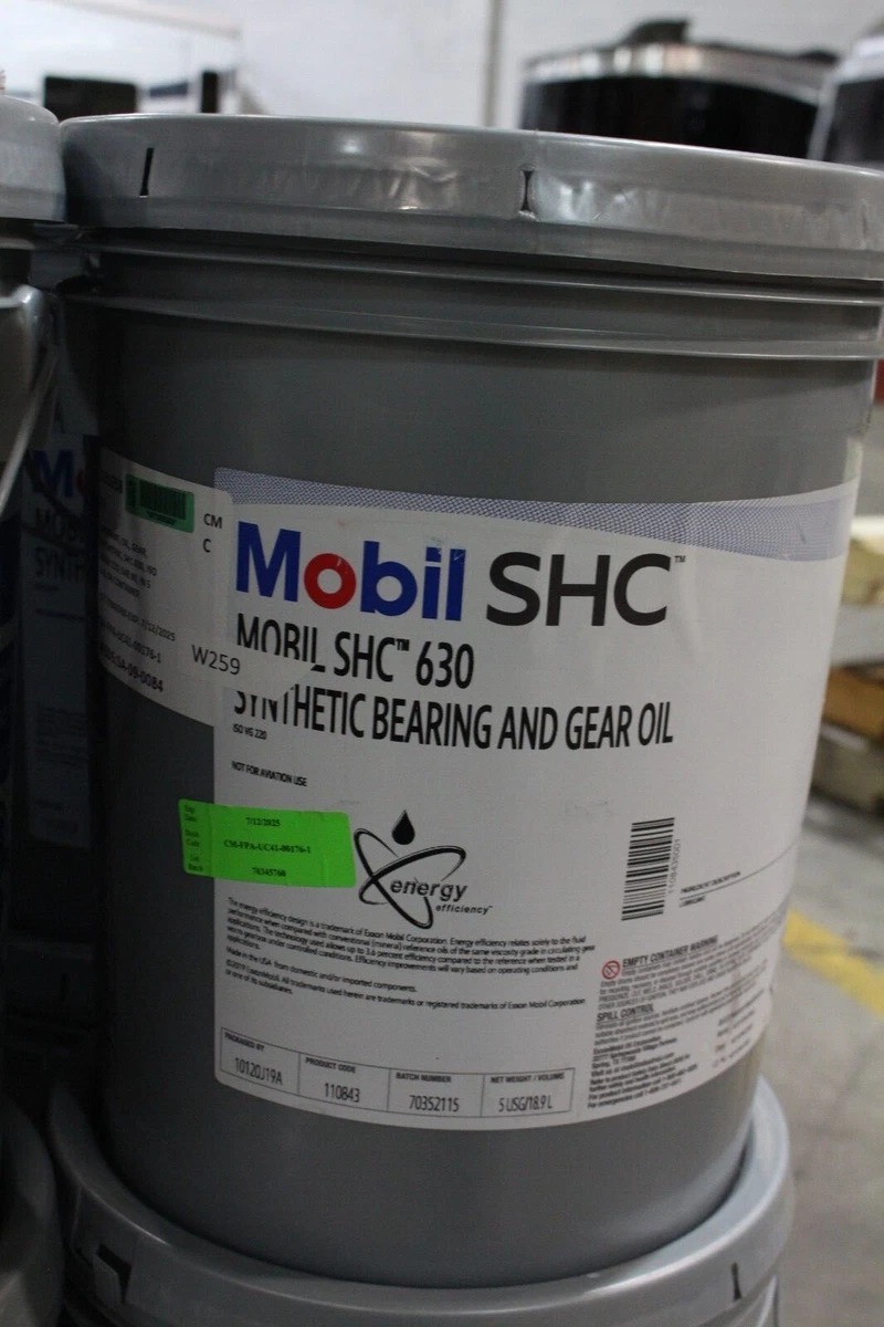 Mobil Mobil SHC 630, Circulating, ISO 220, 1qt 123000, 55% OFF