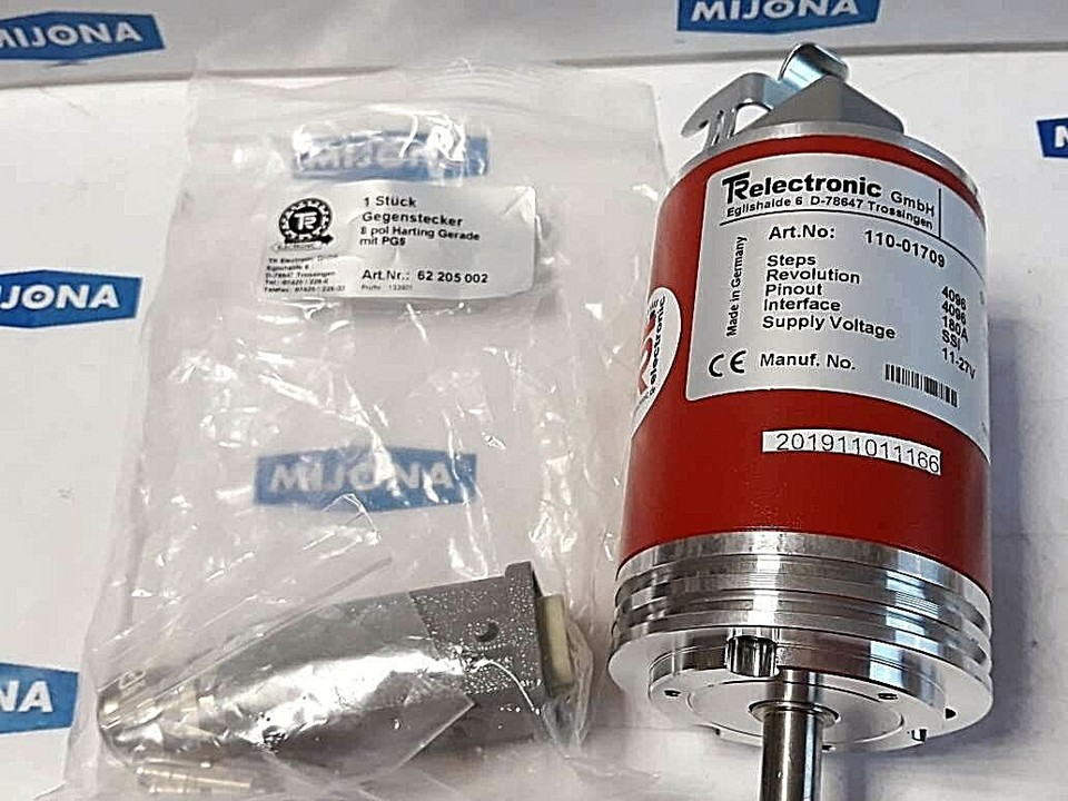 TR Electronic 110 01709 SN 00004 001 11-27V ENCODER harting (new old ...