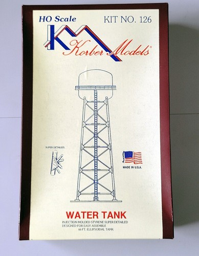 HO Scale Korber Models Spherical WATER TANK Model #126 | eBay