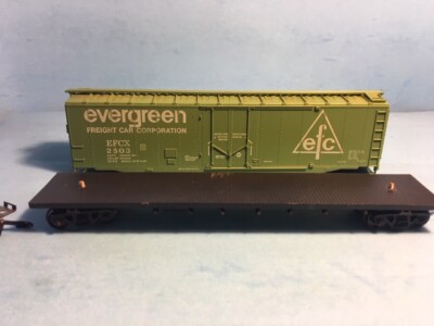 HO Scale "Evergreen Freight Car Corporation" Box Car | eBay