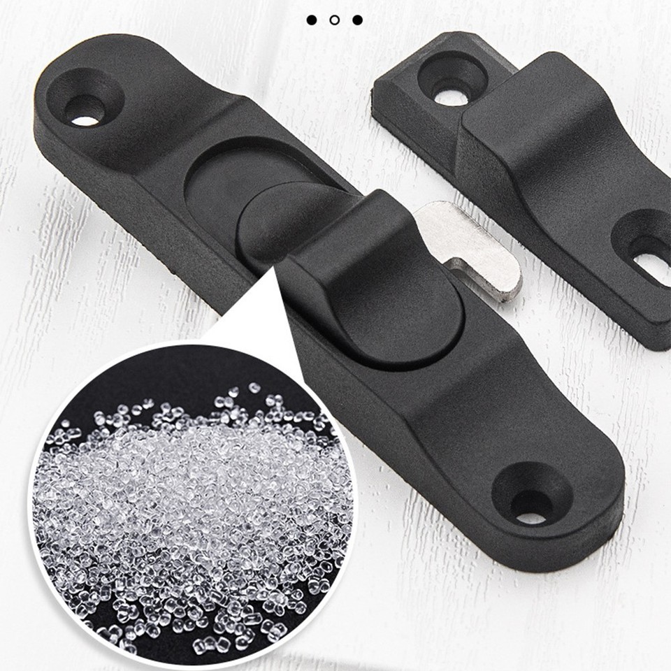 Convenient Black Sash Horizontal Sliding Locks with Push to Lock ...