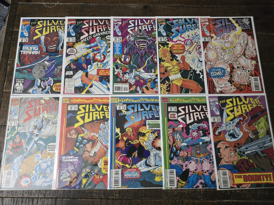 Silver Surfer Vol 3 complete run 1–146 + annuals, Thanos & Infinity ...