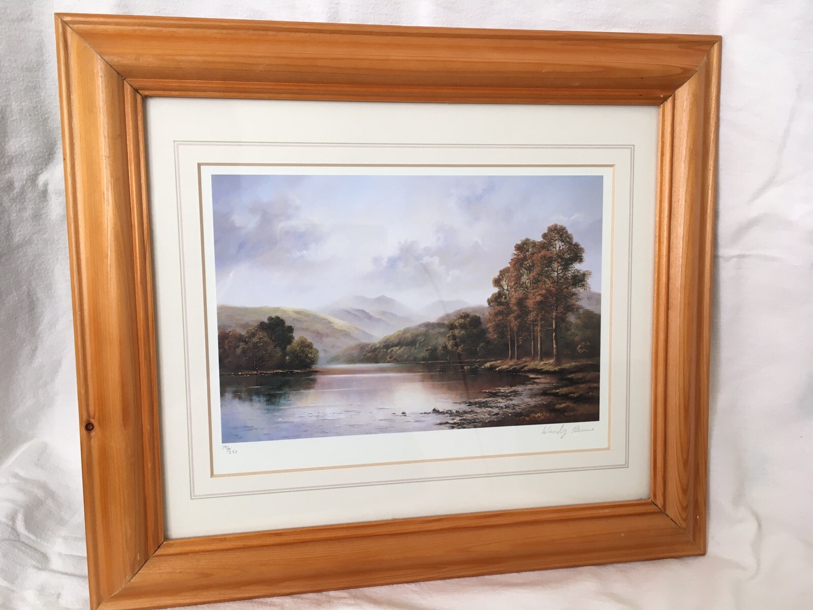 Limited Edition Print by Wendy Reeves Hand Signed & Numbered Mounted ...