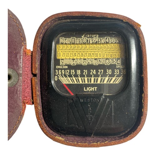 🔥 VINTAGE WESTON CADET LIGHT METER MODEL 852 W/ CASE UNTESTED 🔥 | eBay