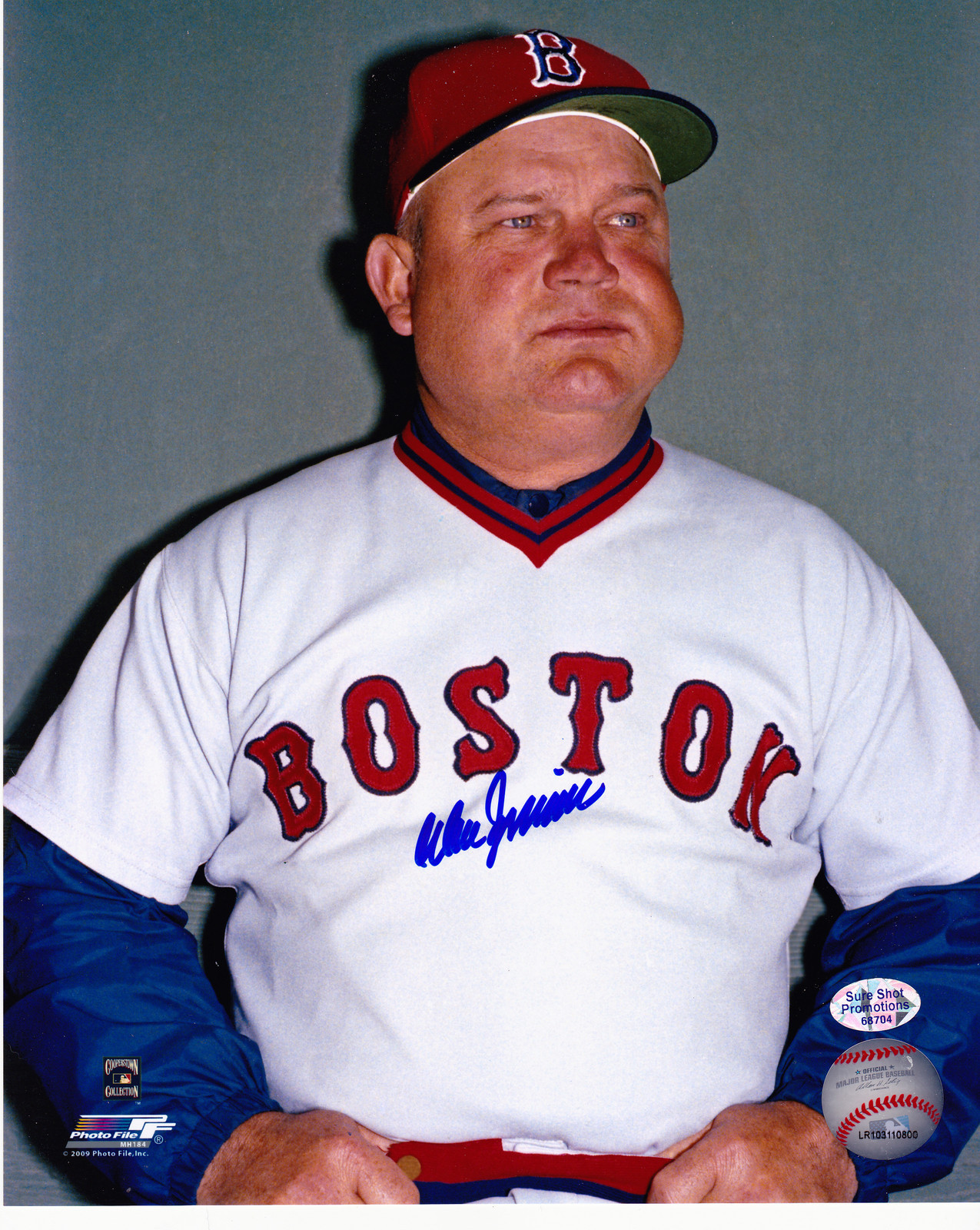 DON ZIMMER BOSTON RED SOX ACTION SIGNED 8x10 | eBay