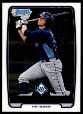 2012 Bowman Chrome Prospects Cameron Seitzer Tampa Bay Rays #BCP157 | eBay