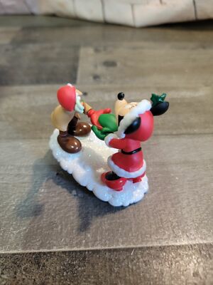 AS IS Hallmark mistletoe time Disney Mickey Minnie ornament xmas | eBay