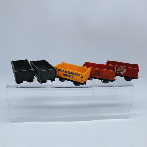 Thomas The Train Trackmaster Lot Of 5 Various Cargo Cars Mining Red ...