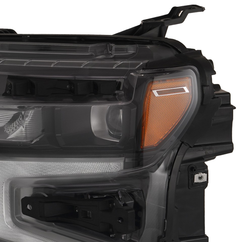 LED Black Bezel Headlights For 2022-2024 Chevy Silverado 1500 LT Trail ...
