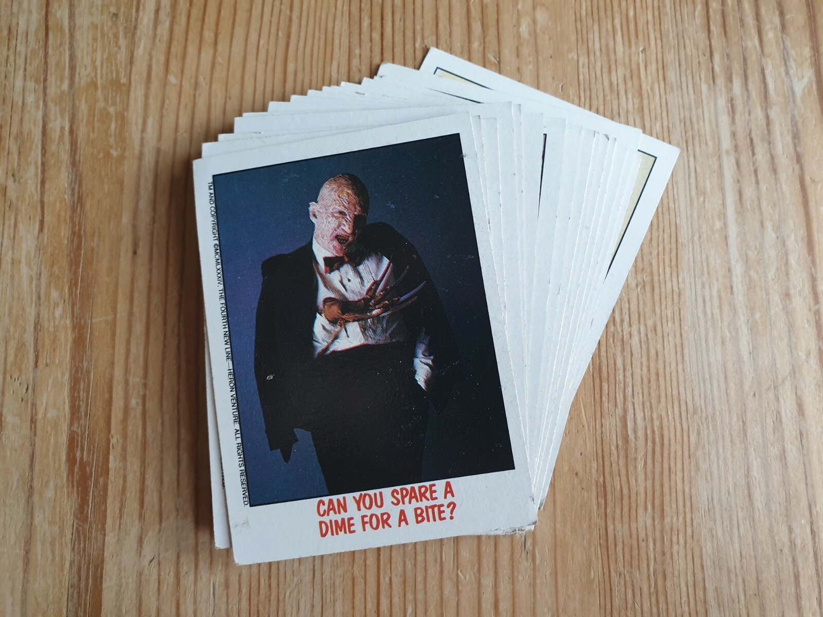 Fright Flicks Comedy Horror Trading Card Singles - Topps - 1988 Various ...