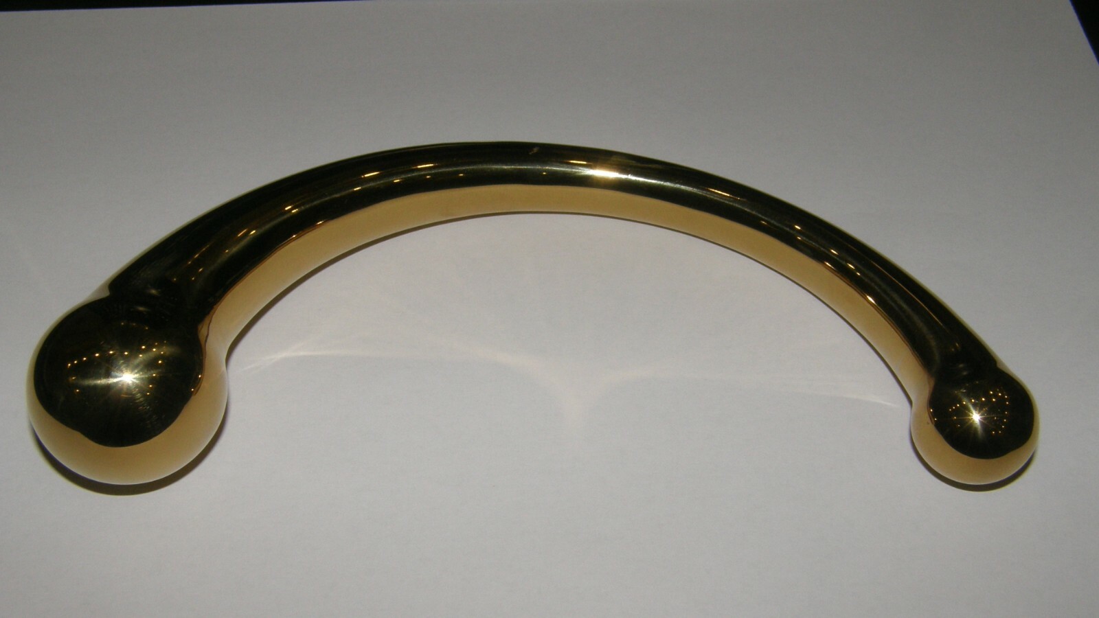 Chirurgenstahl - PURE CURVY WAND in PVD Gold - Prostata njoy the toy ...