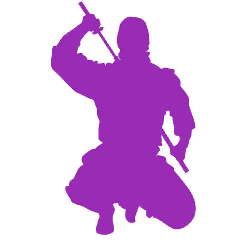 Ninja sticker VINYL DECAL Japanese Shinobi Shadow Warrior Samurai | eBay