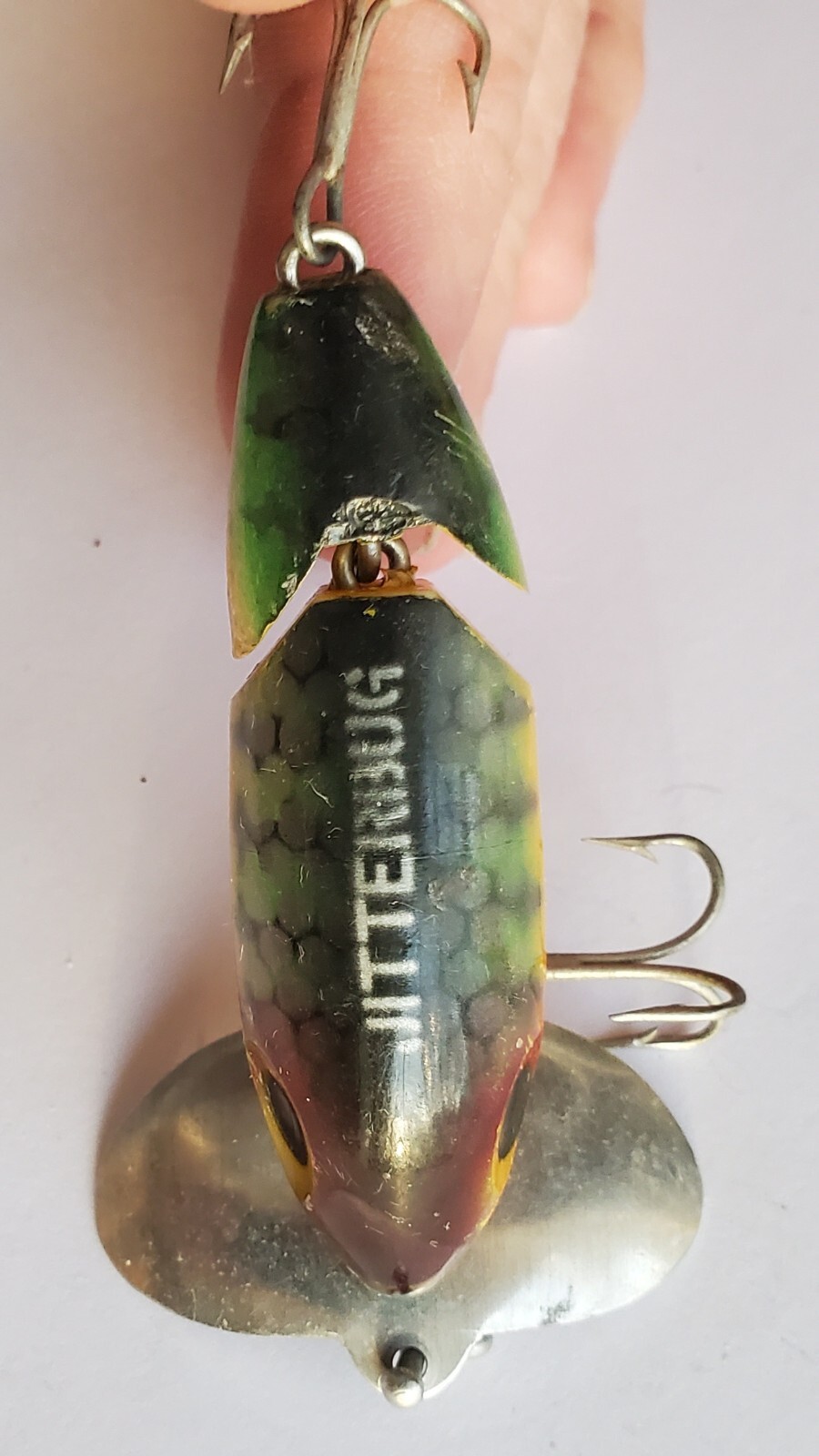 Old Pair Of Jitter Bug Jointed Baits 2.5" Length 2 Jitter Bug Lures ...