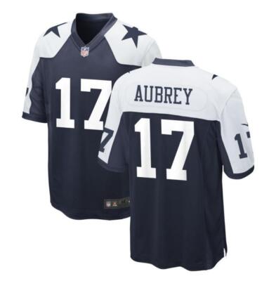 Brandon Aubrey Cowboys stitched Jersey Thanksgiving - All Stitched | eBay