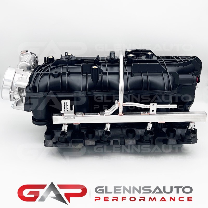 New Genuine OEM GM TBSS Intake with Fuel Rails, Throttle Body & 50lb ...