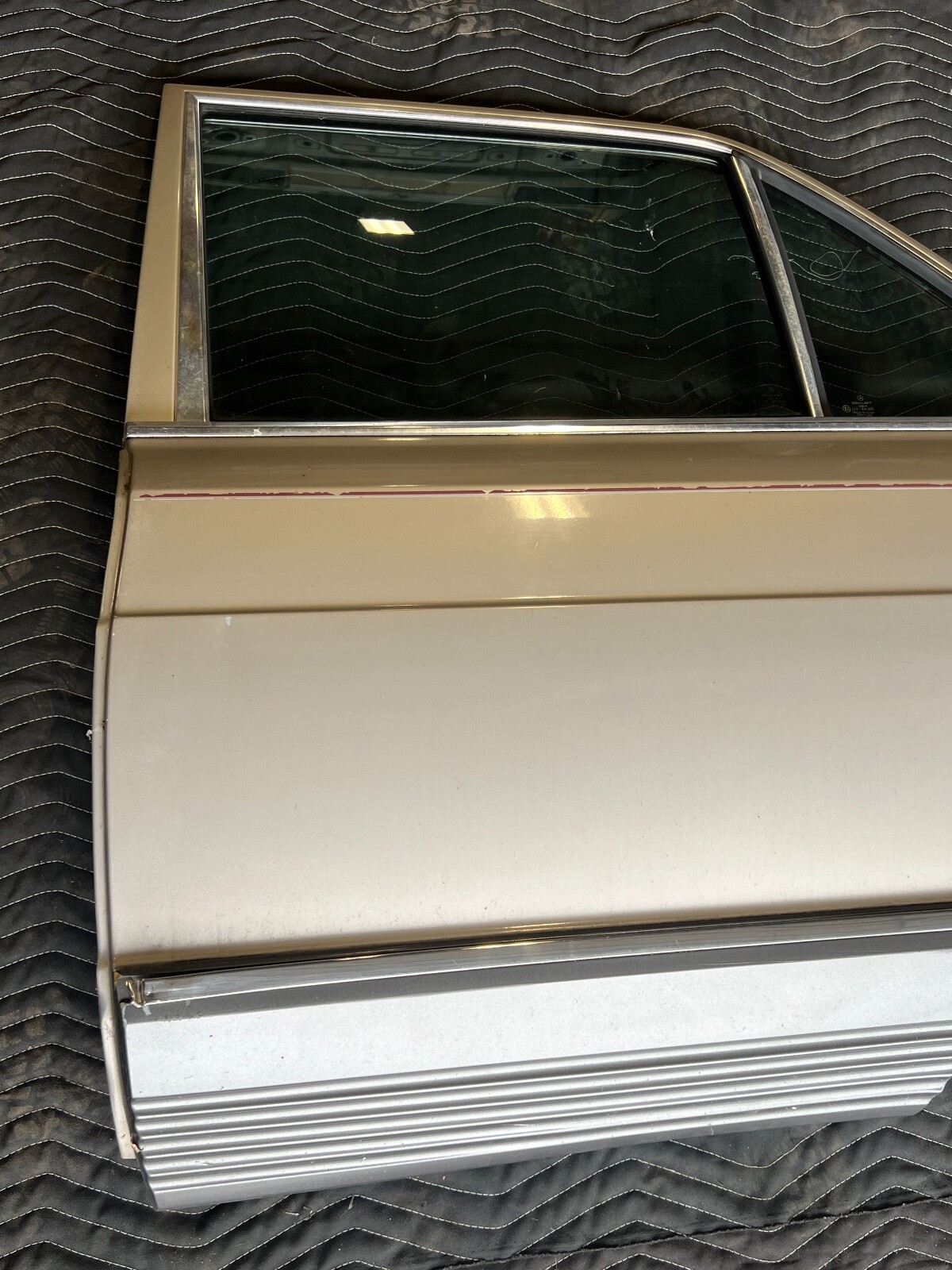 1979-1985 Mercedes 300SD W126 Silver Driver Left Rear Door Assembly OEM ...