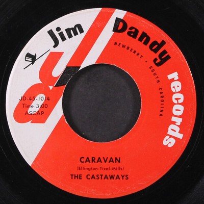 CASTAWAYS: caravan / carol's theme JIM DANDY 7" Single 45 RPM | eBay