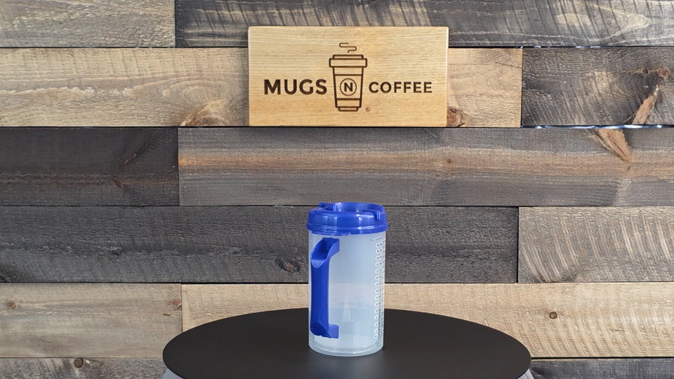 32 oz Hospital Mug 2-Pack – Blue – Insulated Cold Drink Travel Mugs ...