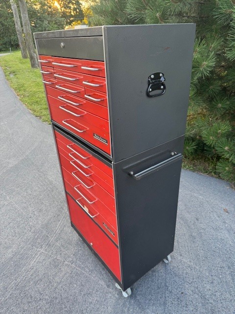 RARE Vintage 1960s Remline XQL-6000 Tool Chest & Cabinet With Keys Rem ...