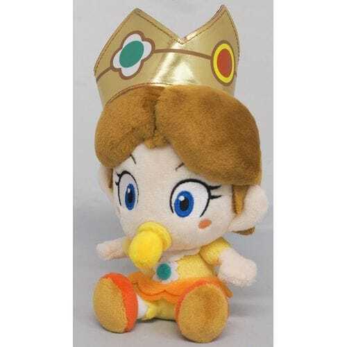 Sanei Super Mario ALL STAR COLLECTION Baby Daisy Plush Toy Size S AC55 ...