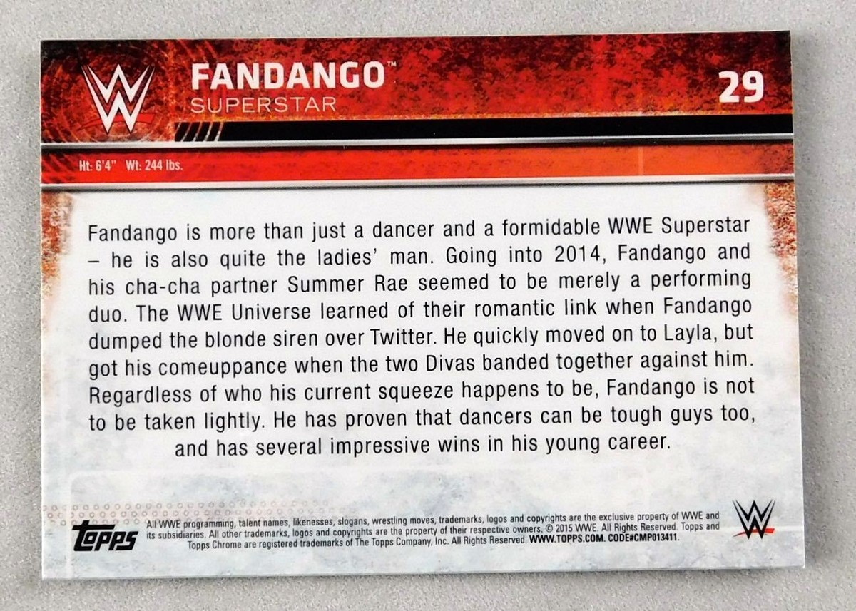 Wwe Fandango Logo