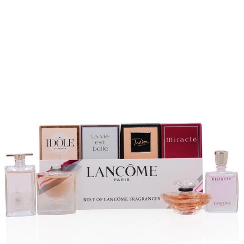 LANCOME BEST OF LANCOME FRAGRANCES MINI 4 PC SET FOR WOMEN-NEW IN BOX ...