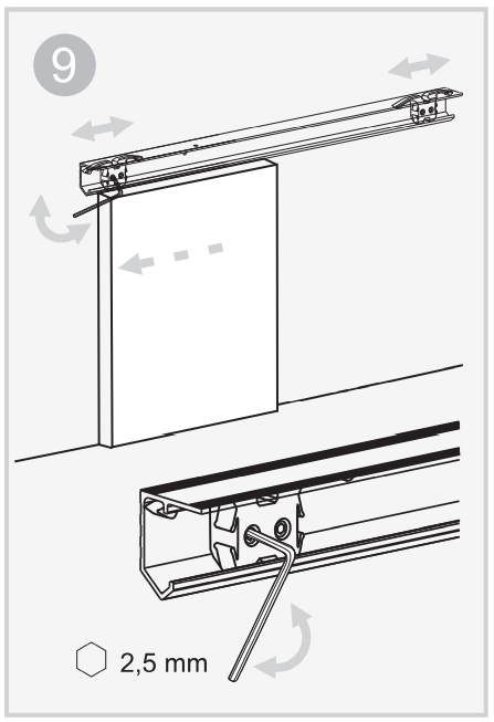 Sliding Door Track Gear Complete Track And Wheels Kit - Jupiter 30Kg ...