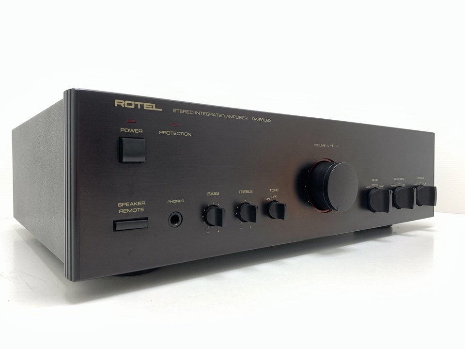 Rotel RA-980BX Stereo Integrated Amplifier 200 Watts RMS Vintage 1991 ...
