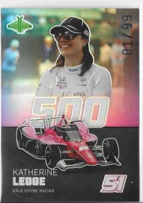 2024 Parkside Indycar Pacific 500 Refractor Katherine Legge 1/99 | eBay